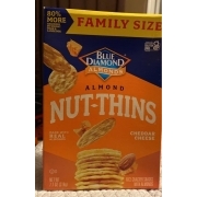Blue Diamond Rice Cracker Snacks, With Almonds, Cheddar Cheese, Nut ...