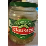 Claussen Kosher Dill, Mini: Calories, Nutrition Analysis & More | Fooducate