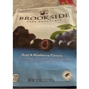Brookside Dark Chocolate, Acai & Blueberry: Calories, Nutrition ...