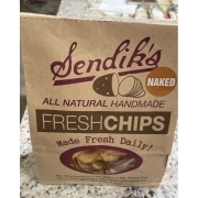 Sendik's Chips, Fresh, Handmade, All Natural: Calories, Nutrition ...