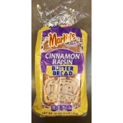 Martin's Cinnamon Raisin Butter Bread: Calories, Nutrition Analysis ...