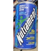 Nutrament Energy Nutrition Drink, Vanilla: Calories, Nutrition Analysis ...