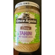 Once Again Tahini, Creamy, Unsweetened: Calories, Nutrition Analysis ...