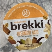 Brekki Overnight Oats, Vanilla Cinnamon: Calories, Nutrition Analysis ...