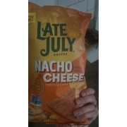 Late July Snacks Tortilla Chips, Nacho Cheese: Calories, Nutrition ...