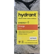 Hydrant Energy Drink, Orange: Calories, Nutrition Analysis & More ...