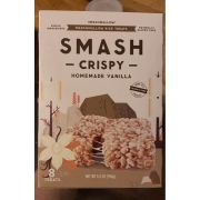 Smashmallow Marshmallow Rice Treats, Crispy, Homemade Vanilla, Smash ...