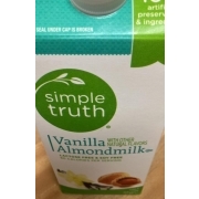 Simply Truth Almondmilk, Vanilla: Calories, Nutrition Analysis & More ...