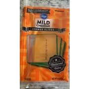 Kroger Cheese Slices, Mild Cheddar: Calories, Nutrition Analysis & More ...