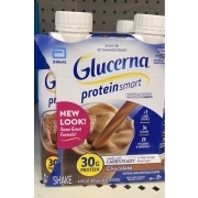 Glucerna Meal Replacement Shake, Protein Smart, Chocolate: Calories ...
