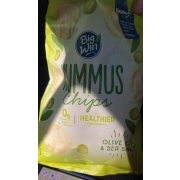 Big Win Chips, Hummus, Olive Oil & Sea Salt: Calories, Nutrition ...