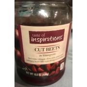 Taste Of Inspiration Cut Beets, In Vinaigrette: Calories, Nutrition ...