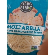 Good Planet Foods Cheese Shreds, Plant-Based, Mozzarella: Calories ...