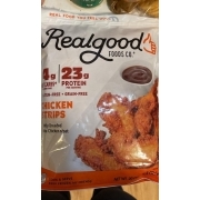 RealGood Foods Co Chicken Strips, White Chicken Meat, Lightly Breaded ...