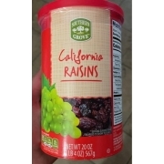 Southern Grove California Raisins: Calories, Nutrition Analysis & More ...
