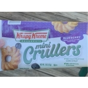 Krispy Kreme Doughnuts, Crullers, Mini, Blueberry: Calories, Nutrition ...