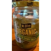 Mt.Olive Kosher Baby Dills: Calories, Nutrition Analysis & More | Fooducate