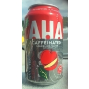 AHA Sparkling Water, Caffeinated, Fuji Apple + White Tea, Canned ...