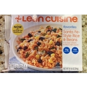 Lean Cuisine Rice & Beans, Santa Fe-Style: Calories, Nutrition Analysis ...