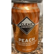 Clear American Sparkling Water Beverage, Peach: Calories, Nutrition ...