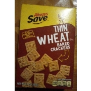 Always Save Wheat Crackers: Calories, Nutrition Analysis & More | Fooducate