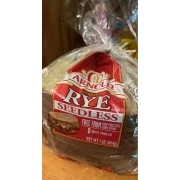 Arnold Bread, Jewish Rye, Seedless: Calories, Nutrition Analysis & More ...