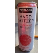 Kirkland Signature Hard Seltzer, Grapefruit: Calories, Nutrition ...
