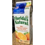 Florida's Natural Orange Juice, 100% Premium Florida: Calories ...