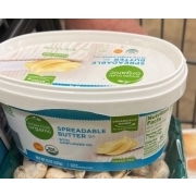 Simple Truth Organic Spreadable Butter, With Sunflower Oil: Calories ...