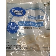 Great Value Ice Cream Cups, Vanilla: Calories, Nutrition Analysis ...