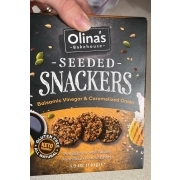 Olina's Bakehouse Snackers, Seeded, Balsamic Vinegar & Caramelized ...