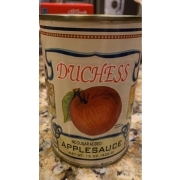 Duchess Applesauce, Canned: Calories, Nutrition Analysis & More | Fooducate