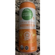 Simple Truth Organic Seltzer Water, Orange Vanilla: Calories, Nutrition ...