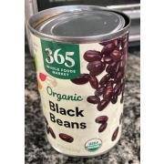 365 Everyday Value Black Beans, Organic: Calories, Nutrition Analysis ...