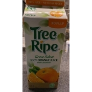 Tree Ripe Orange Juice: Calories, Nutrition Analysis & More | Fooducate