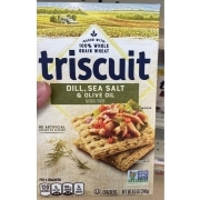 Triscuit Crackers, Dill, Sea Salt & Olive Oil: Calories, Nutrition ...