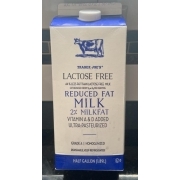 Trader Joe's Milk, Lactose Free, Reduced Fat: Calories, Nutrition Analysis & More | Fooducate