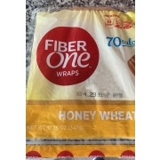Fiber One Wraps, Honey Wheat: Calories, Nutrition Analysis & More ...