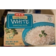 H-E-B Rice, White, Long Grain: Calories, Nutrition Analysis & More ...