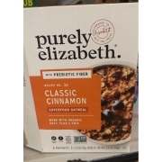 Purely Elizabeth Oatmeal, Superfood, Classic Cinnamon: Calories ...