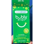 SodaStream Bubly Drops, Flavor Essence, Natural, Unsweetened: Calories ...