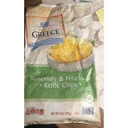Journey To Greece Kettle Chips, Rosemary & Feta Flavored: Calories ...