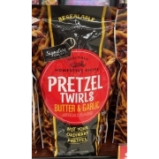 Signature Select Pretzel Twirls, Butter & Garlic: Calories, Nutrition ...