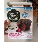 Veggies Made Great Muffins, Chocolate Raspberry: Calories, Nutrition ...