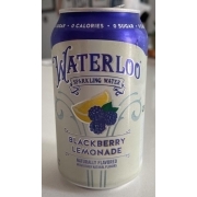 Waterloo Sparkling Water, Blackberry Lemonade: Calories, Nutrition ...