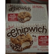 Chipwich Ice Cream Sandwich, Chunk Cookies, Chocolate: Calories ...
