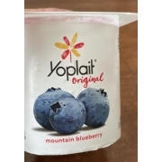 Yoplait Yogurt, Blueberry, Original: Calories, Nutrition Analysis ...