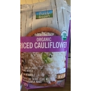 Purely Frozen Riced Cauliflower: Calories, Nutrition Analysis & More ...