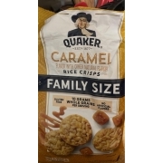 Quaker Rice Crisps, Caramel, Family Size: Calories, Nutrition Analysis ...