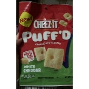 Cheeze-It Baked Snacks, Cheesy, Puff'd, White Cheddar: Calories ...